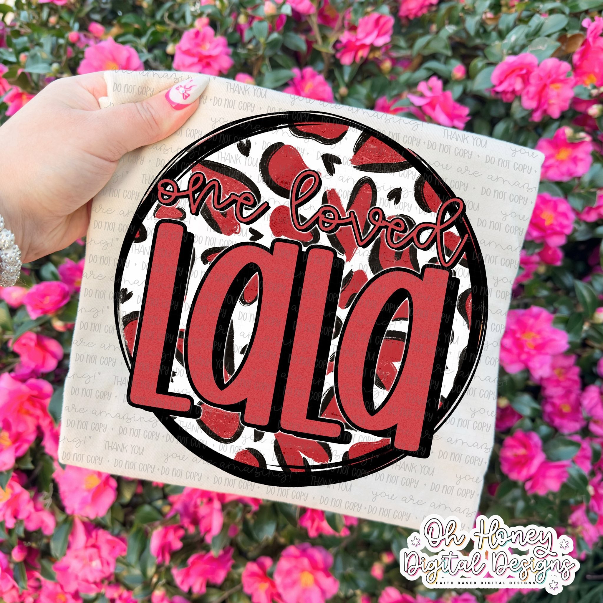 One Loved Lala - PNG - JANUARY 2026 – Oh Honey Digital Designs