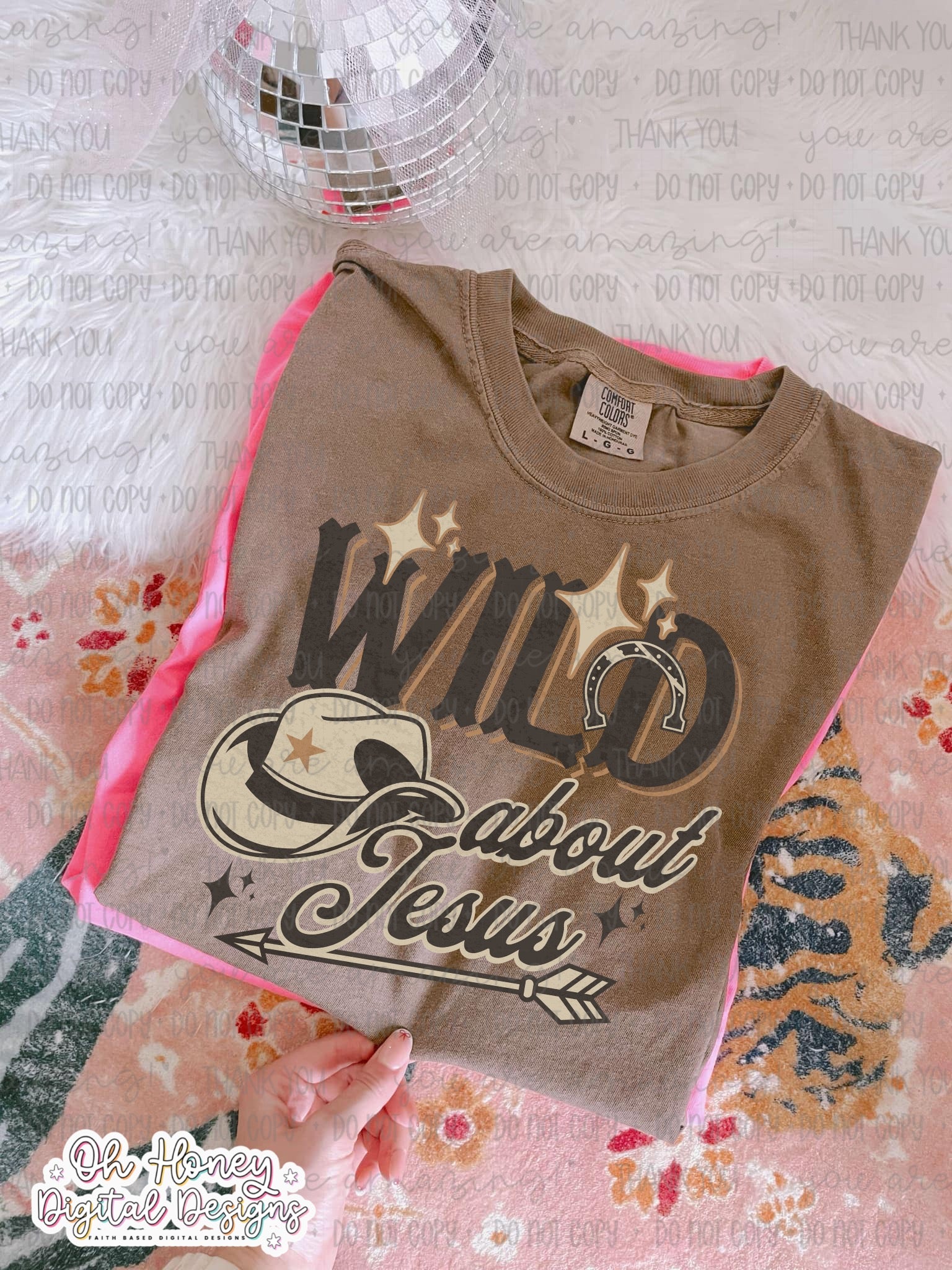 Wild About Jesus - PNG - JUNE 2025 – Oh Honey Digital Designs